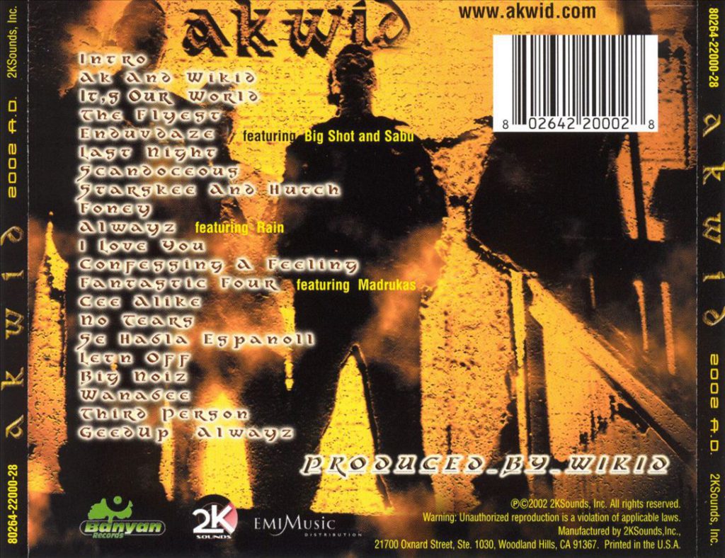 Akwid's 2002 A.D.: Pioneering Hip Hop & Latin Fusion | RAPSOURCE.NET